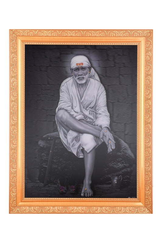 Bm Traders Sai Baba Of Shirdi Vintage Collection 5 Dimensional Layer ...
