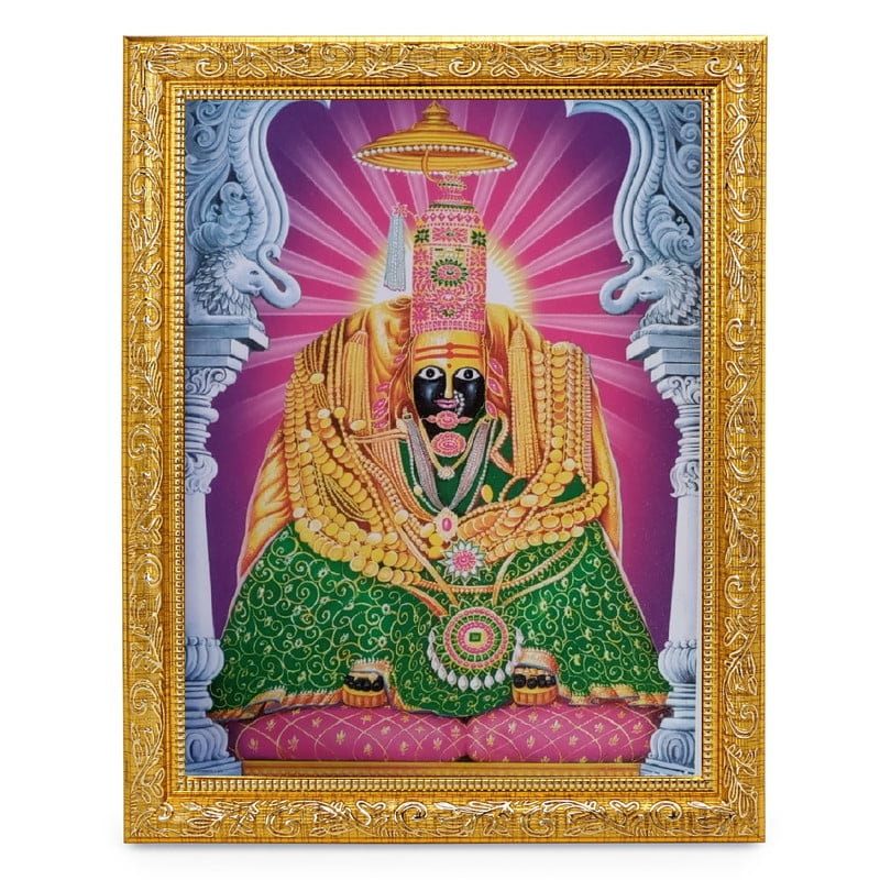 Bm Traders Shri Tulja Bhavani Maa Beautiful Print Photo In ArtWork ...