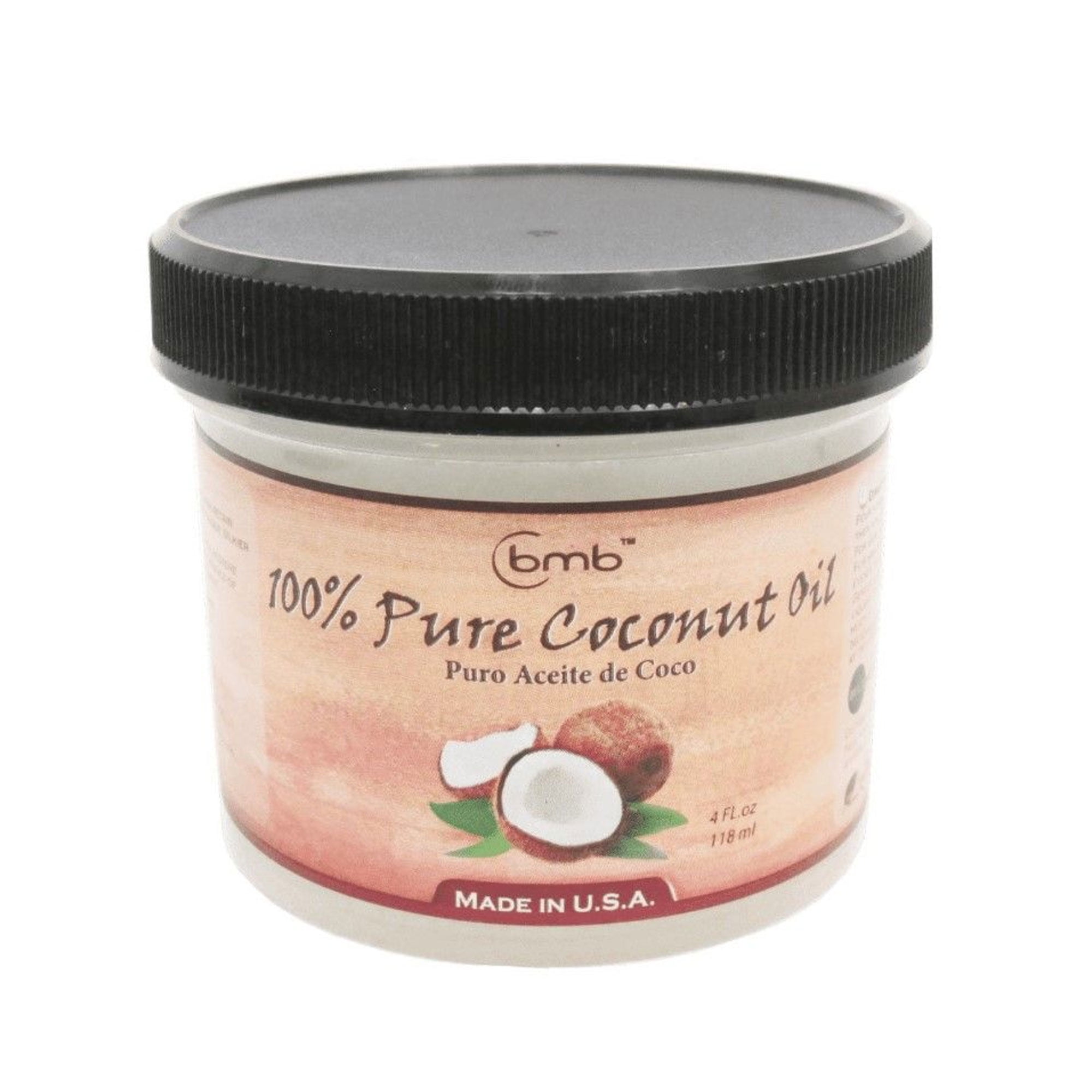 Bmb 100% Pure Coconut Oil , 4 Oz.,Pack of 12 - Walmart.com