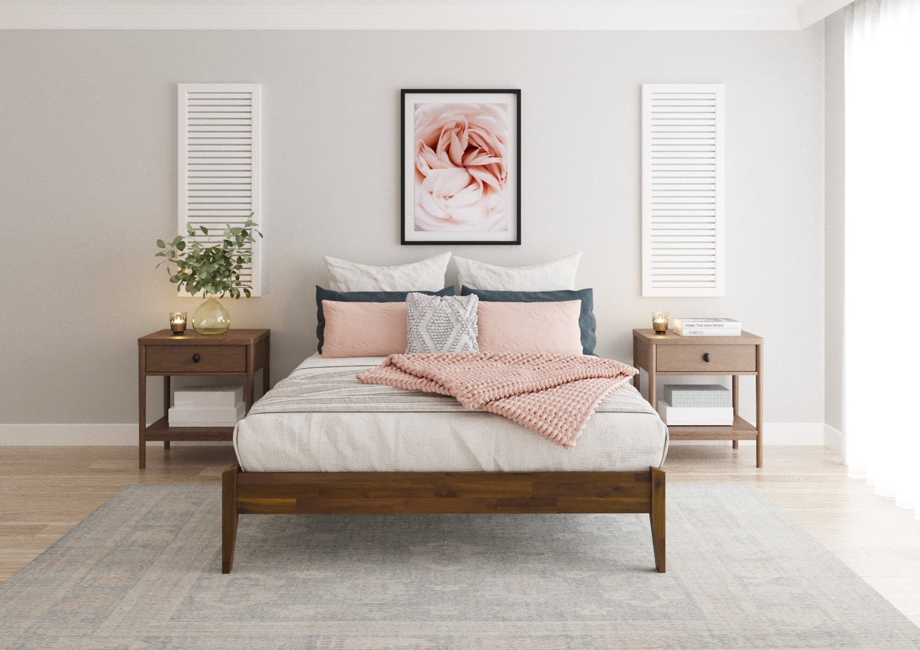 Bme Dinkee 15 Inch Signature Bed Frame Without Headboard - Modern ...