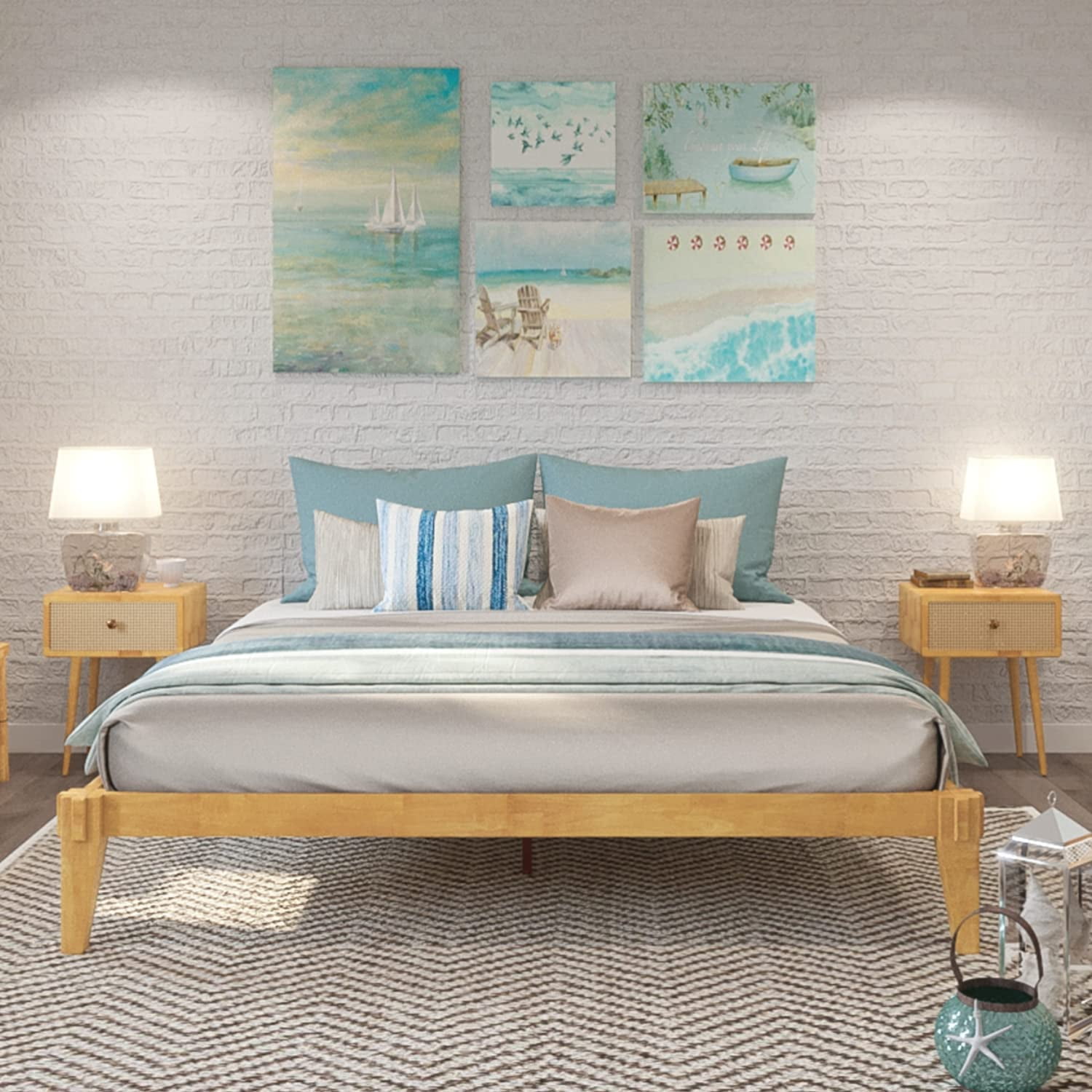 Bme King Size | Chalipa 82x85x14in Signature Bed Frame Without ...