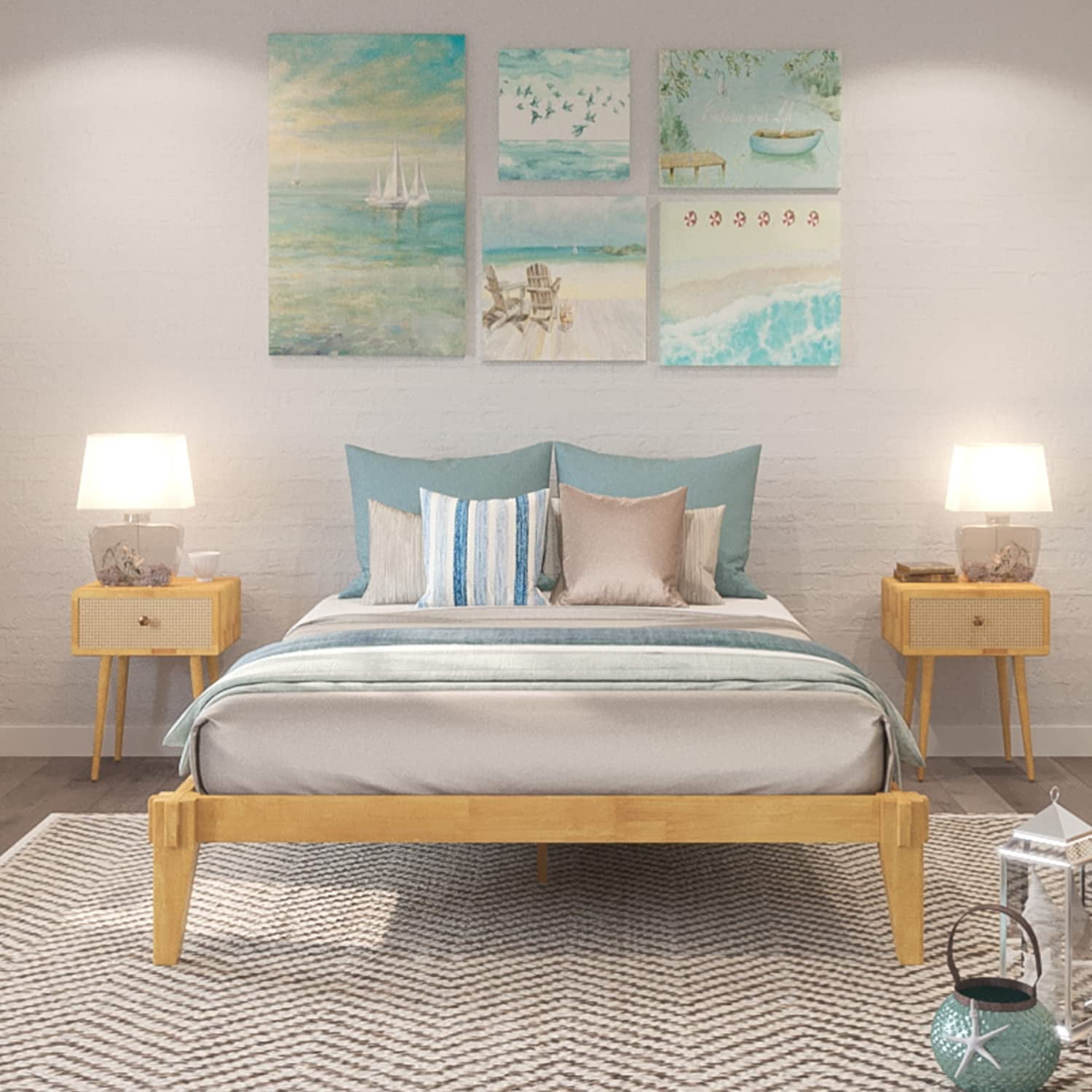 Bme Queen Size | Chalipa 65x85x14in Signature Bed Frame Without ...