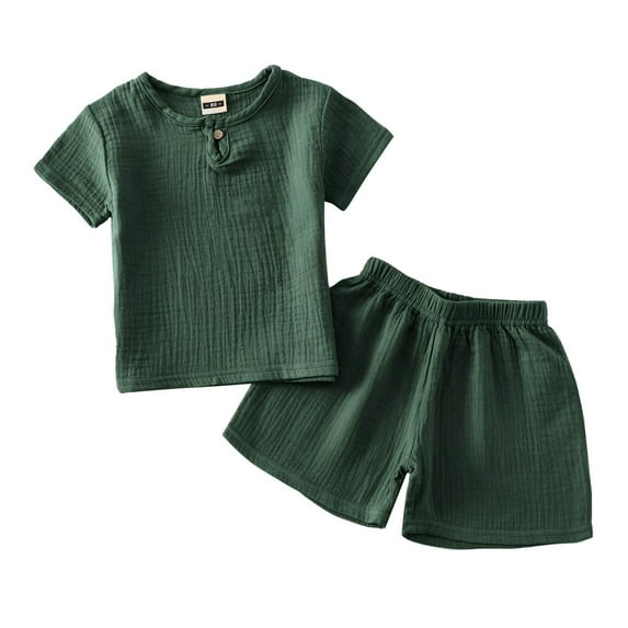 Bmisegm 2pcs Fall Winter Clothes Set Summer Short Sleeve Set for Baby ...