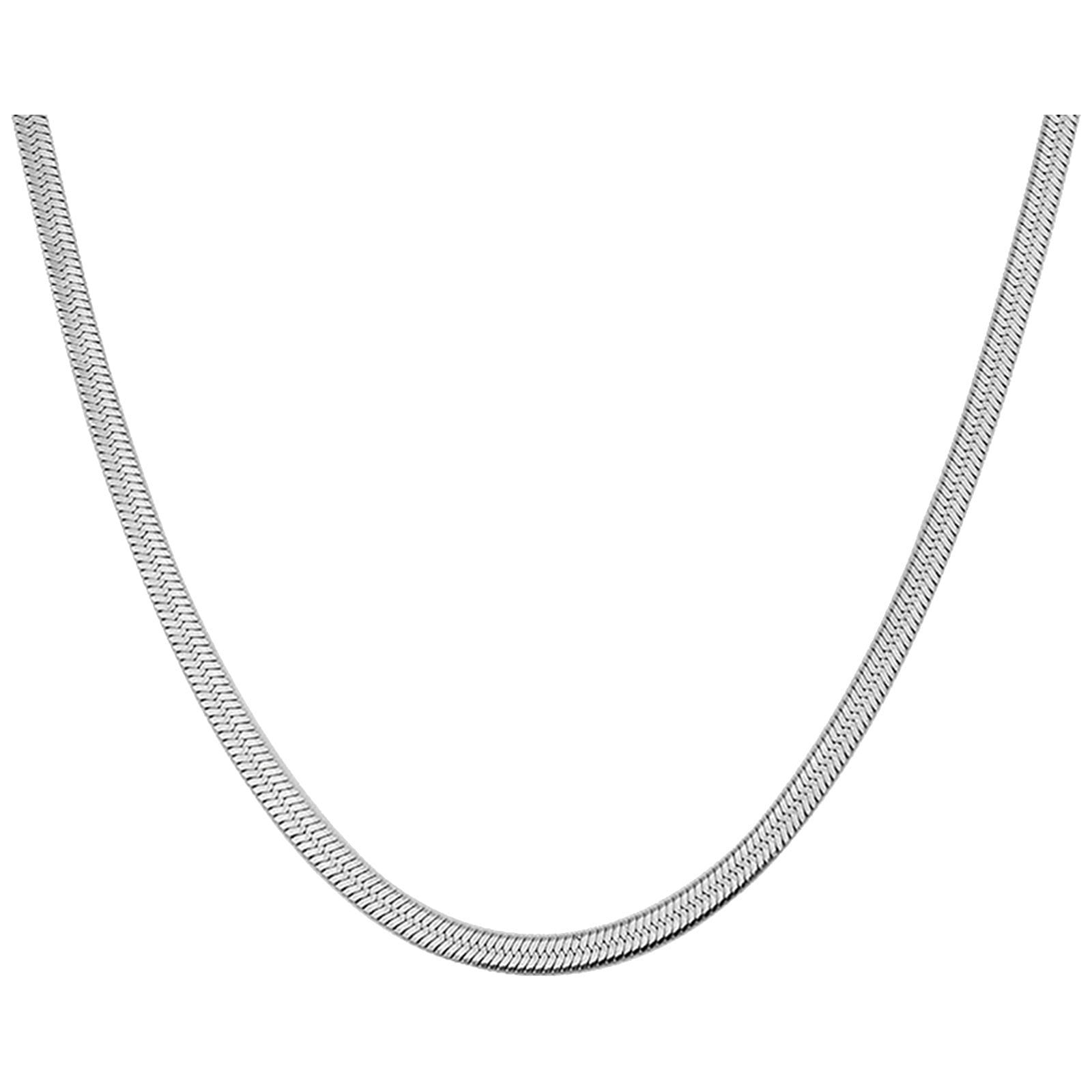 Bmisegm Chain Bone Chain Collarbone Women's Necklace Fashion Simple ...