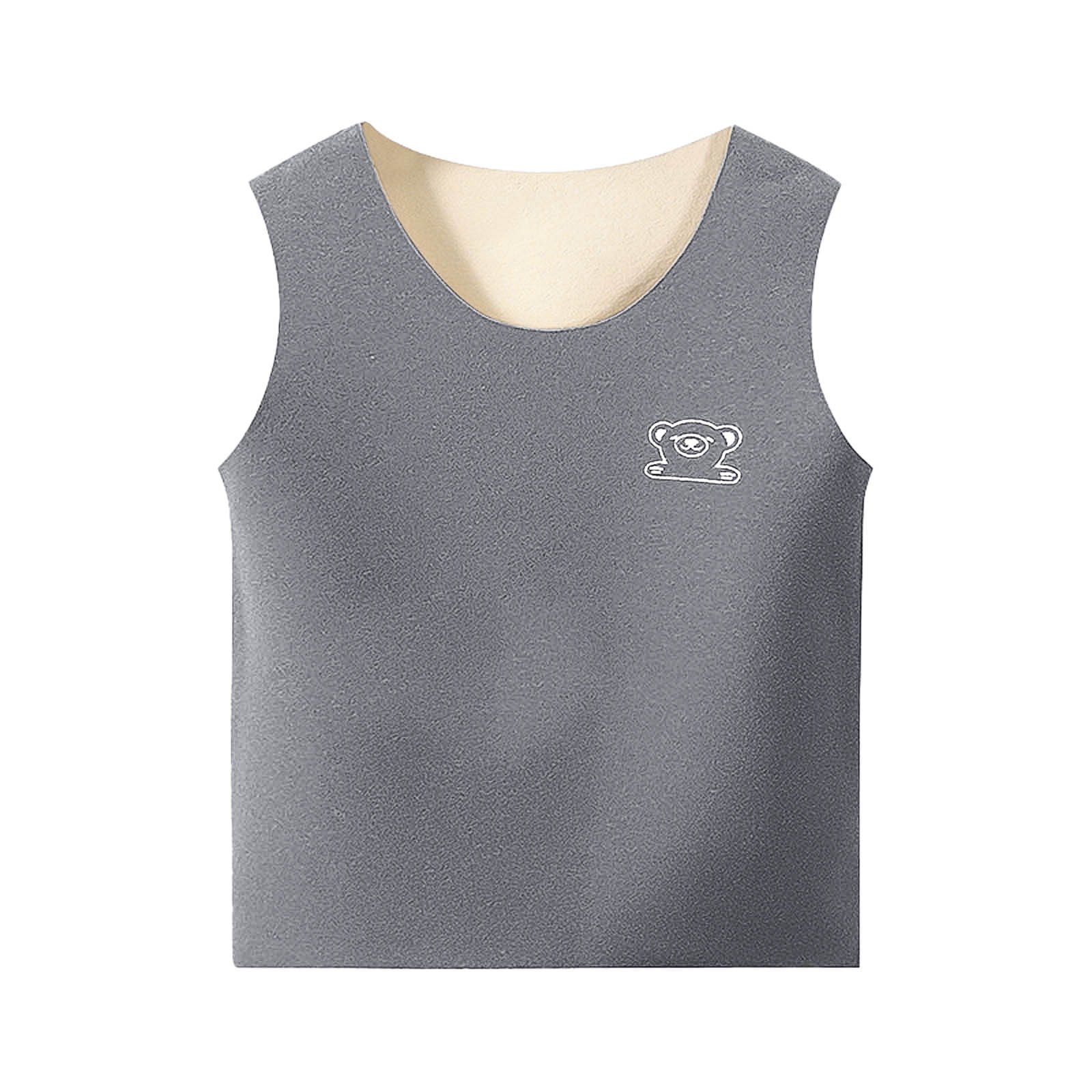 Bmisegm Children's Warm Sleeveless With Thickened Fleece For Infants ...