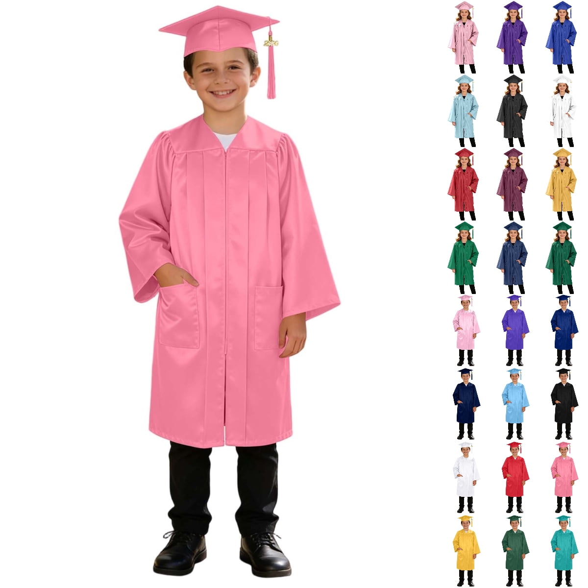 Bmisegm Graduation Outfit for Girls Graduation Dress Knitted Robe With ...
