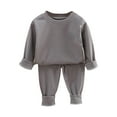 Bmisegm Holiday Pajamas Kids Autumn Winter Sets Baby Pajamas Boys Girls ...