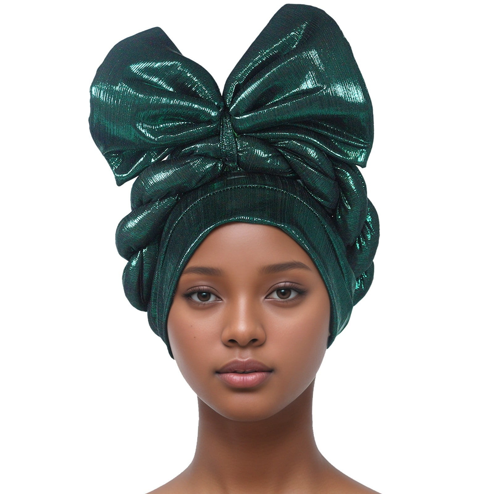 Bmisegm Turbans Women Hat Ruffle Cancer Chemo Turban Wrap Cap Scarf ...