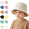 Bmisegm Kids Sun Hat UPF 50+ Wide Brim Beach Hat for Boys and Girls ...