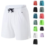 Bmisegm Men's Casual Shorts with Pocket Training Running Summer ...