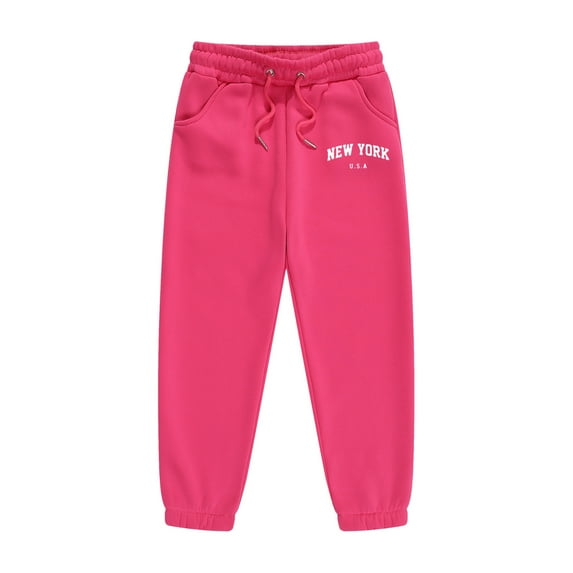 Bmisegm Pants for Boys Girls Athletic Jogger Pants with Stretchy for ...