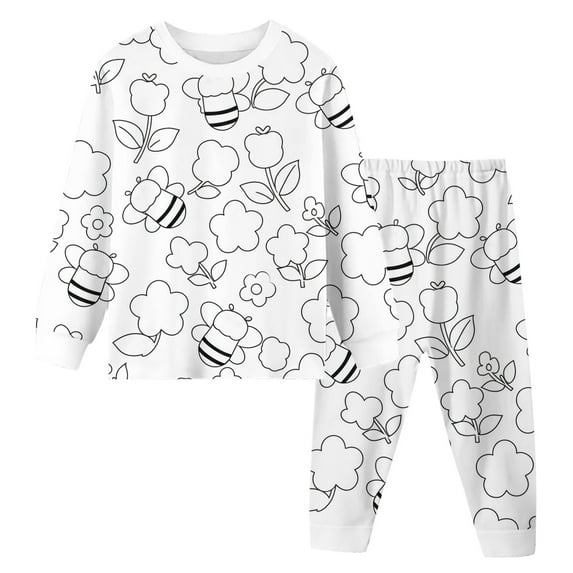 Bmisegm Sleepwear for Kids Festival Kids DIY Hand Painted Coloring ...