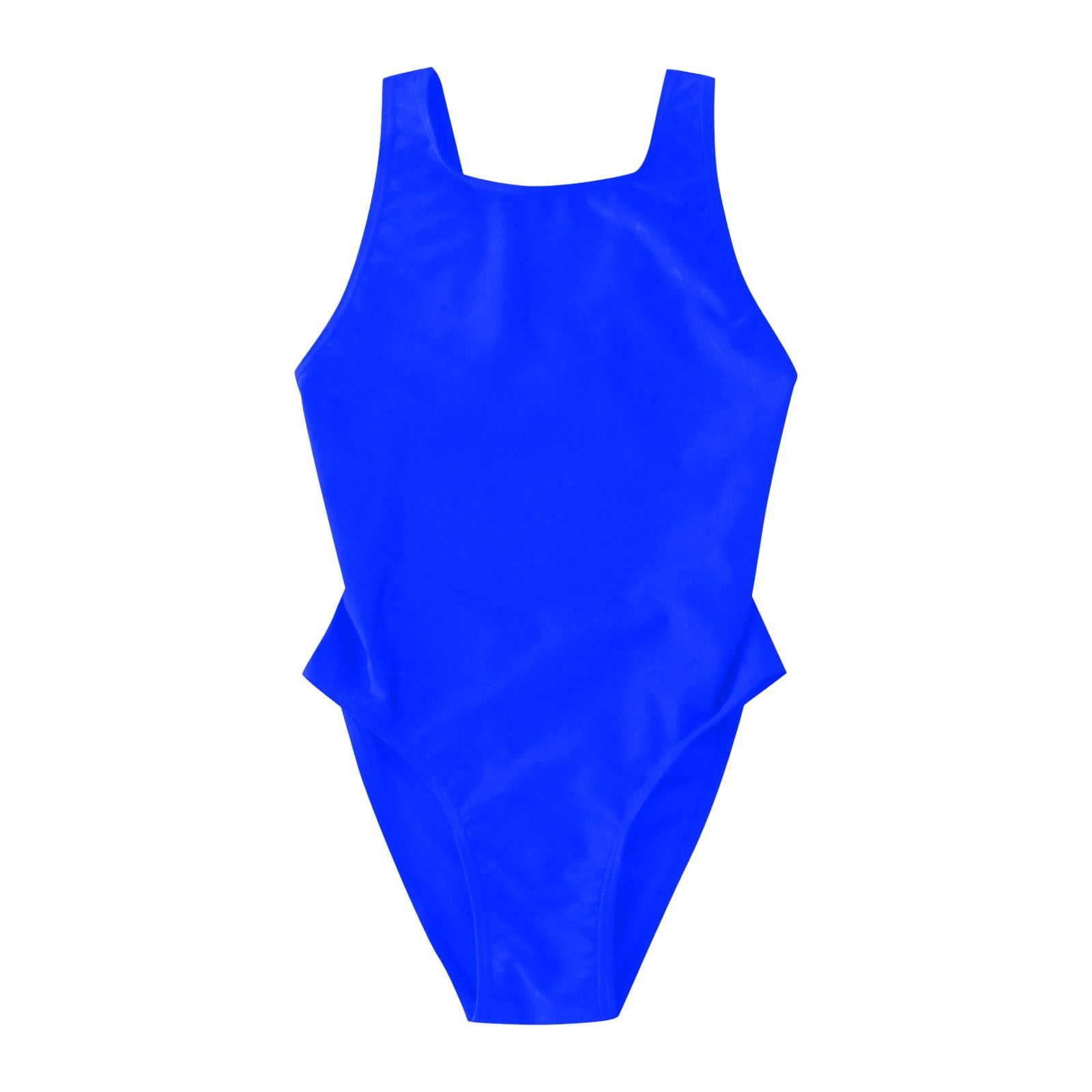 Bmisegm Swimsuit For Girls High Neck Ruffle Sleeve Athletic Swimwear ...