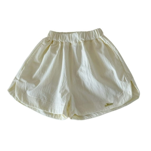 Bmisegm Toddler Boy Pants Girls Summer Casual A Line Wide Leg Shorts ...