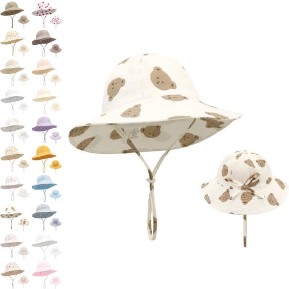 Bmisegm Toddler Bucket Hats for Boys Adjustable Fisherman Hat for Kids ...