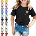 Bmisegm Toddler T Shirts Bright Summer Graphic Lightweight Casual Short ...