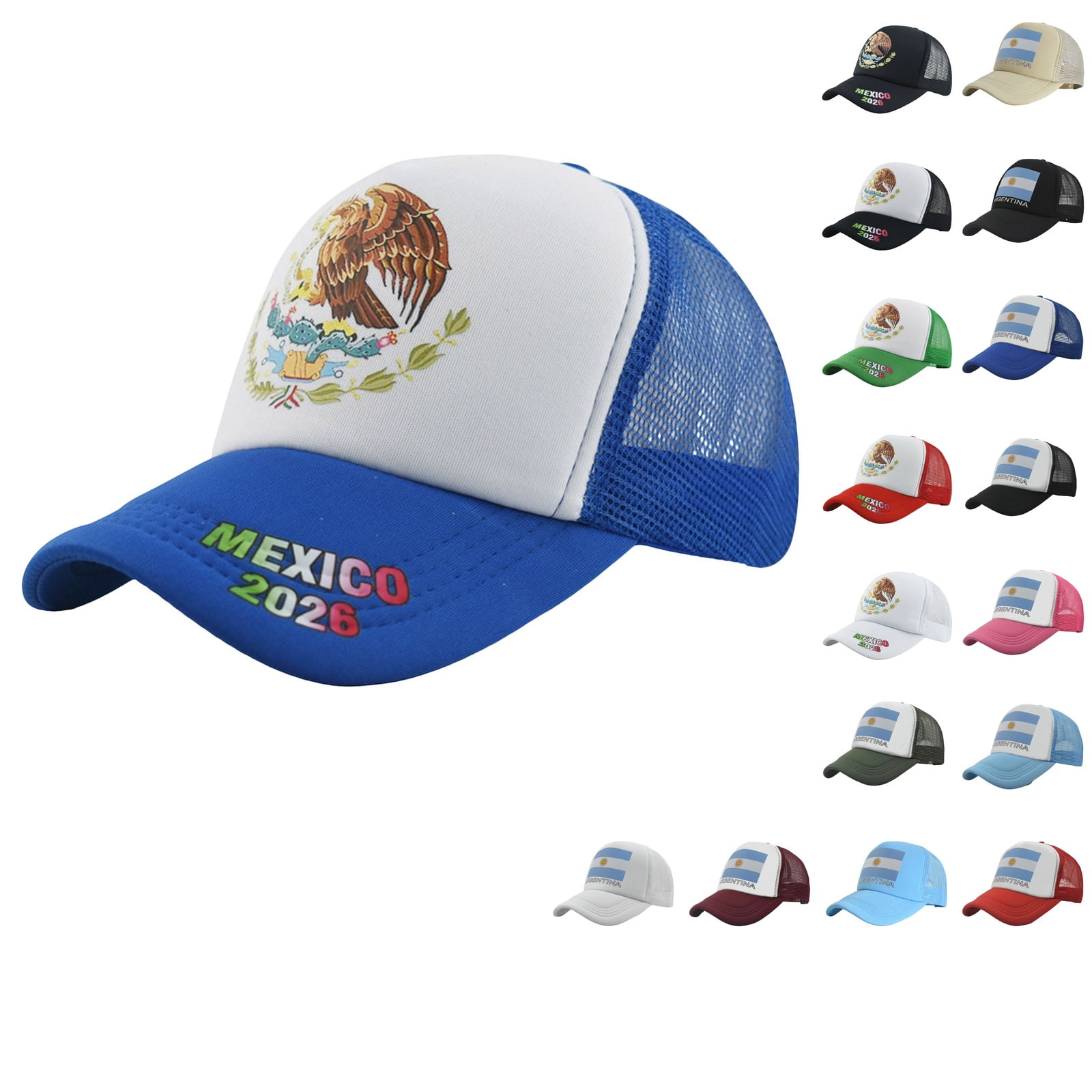 Bmisegm Baseball Cap National Adjustable Outdoor Men's Washed Twill ...