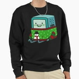 Bmo Xmas Christmas Holiday Graphic Unisex Sweatshirt Retro Vintage ...
