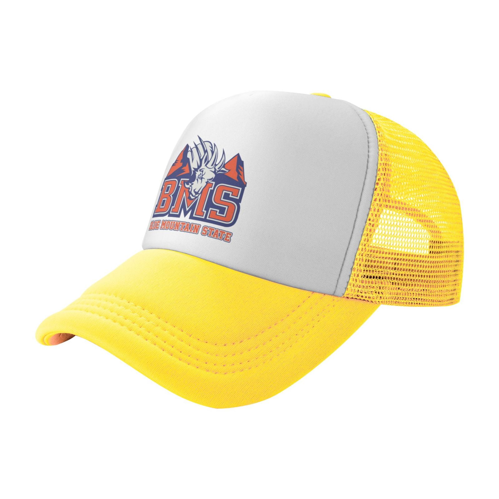 Bms - Blue Mountain State Trucker Hats，Adjustable Comfortable Mesh ...