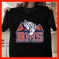 Bms Goat Mascot T-Shirt - School Spirit Athletic Apparel - Orange ...