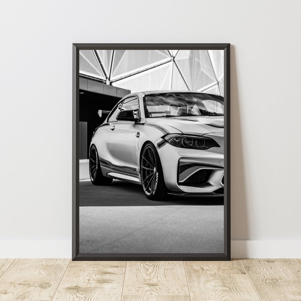 Bmw M2 Poster, Bmw M2 Print, Bmw Wall Art, Race Car Poster, Race Car Print, Motorsport Wall Art ...