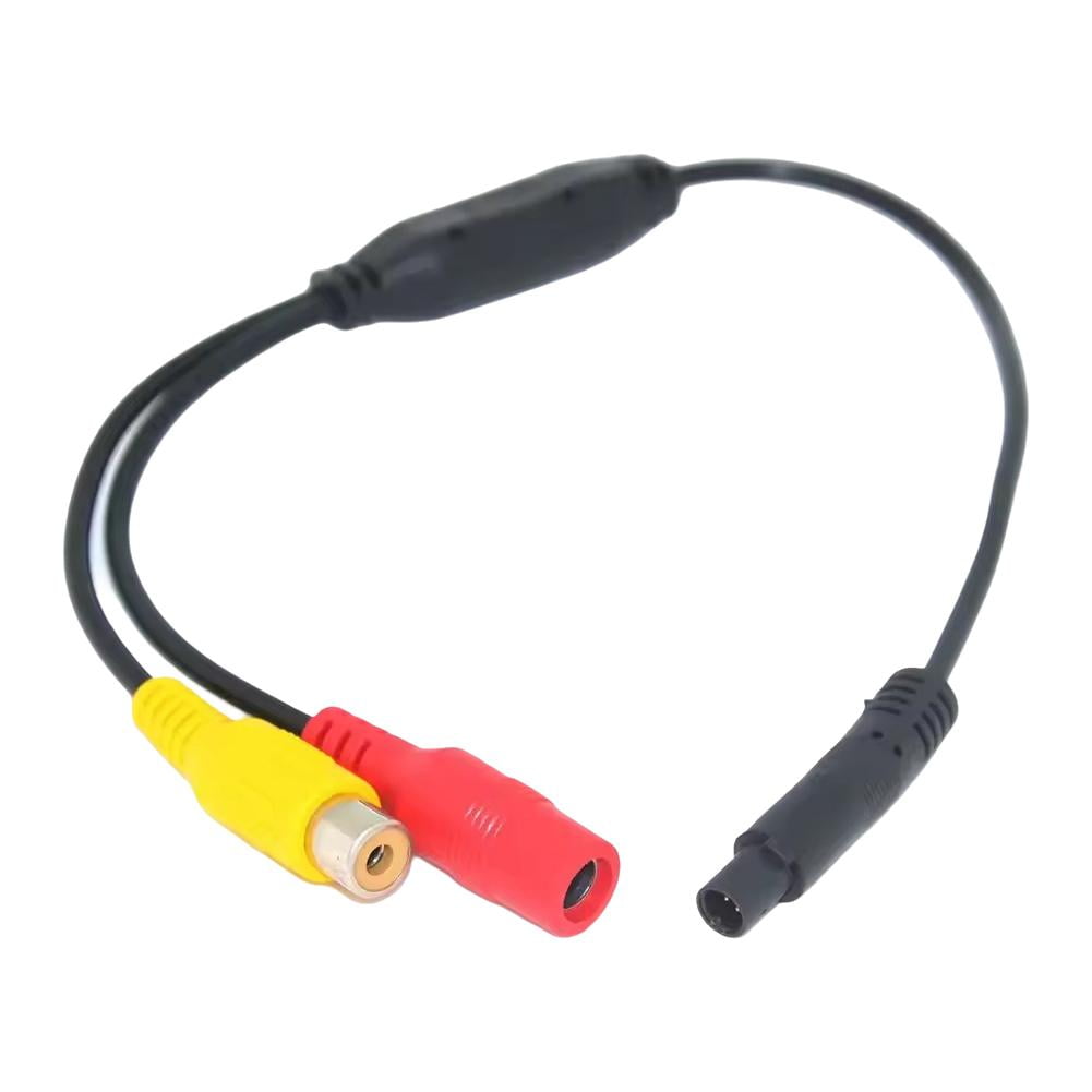 Bmw To Av Cable 4 Pin Female To Cvbs Ahd Rca Male Conversion Cable For ...