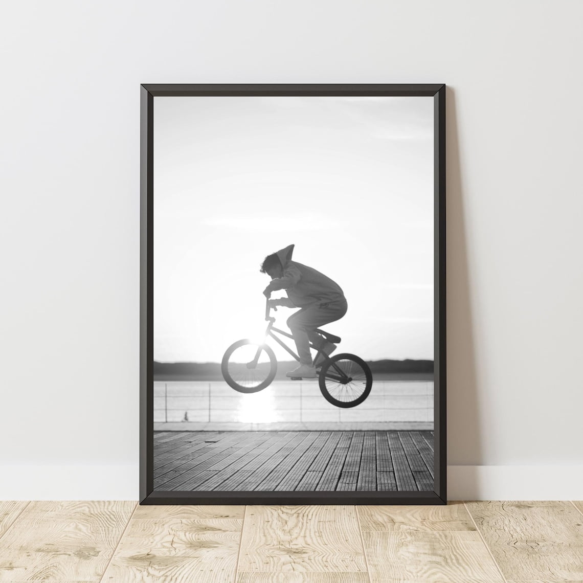 Bmx Bike Bicycle Sports Bmx Fan Poster Unframed Paper Print - Walmart.com