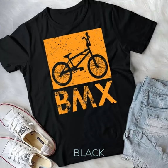 Bmx Bike Rider Racing Bicycle Gift Boys Girls T-Shirt Unisex T-Shirt ...