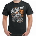 Bmx T-Shirt Extreme Rider Mens Womens Pro Rider Bike Bicycle Cycling ...