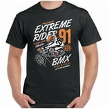 Bmx T-Shirt Extreme Rider Mens Womens Pro Rider Bike Bicycle Cycling ...