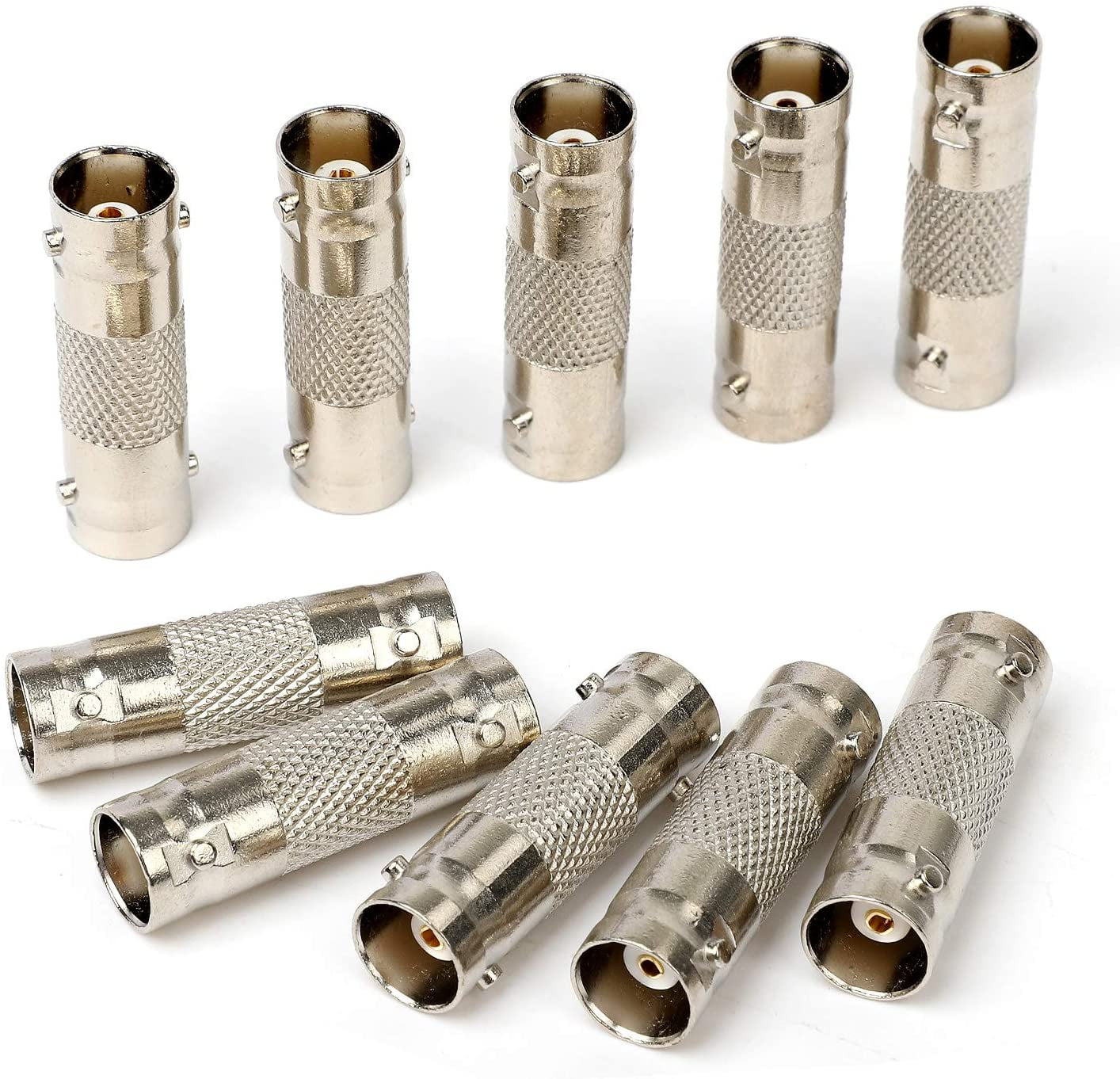 JYNOFD BNC Female to Female Connector Adapter, CCTV Video Security ...