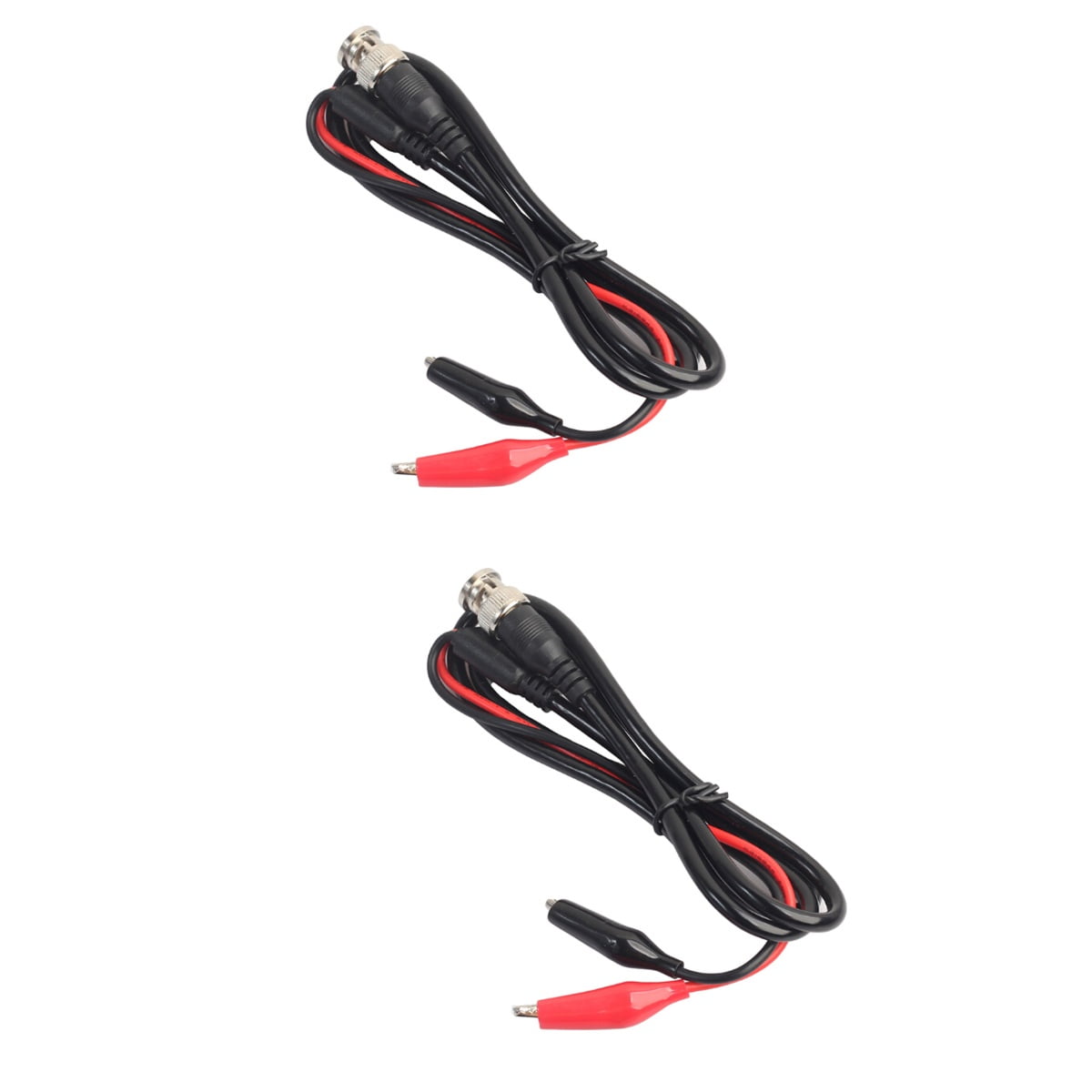 Bnc Q9 to Dual Alligator Clip Oscilloscope Test Leads Cable Coaxial ...