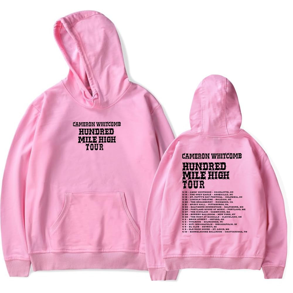 Bngkauyexdc Cameron Whitcomb Hundred Mile High Tour Hoodie Unisex xs ...