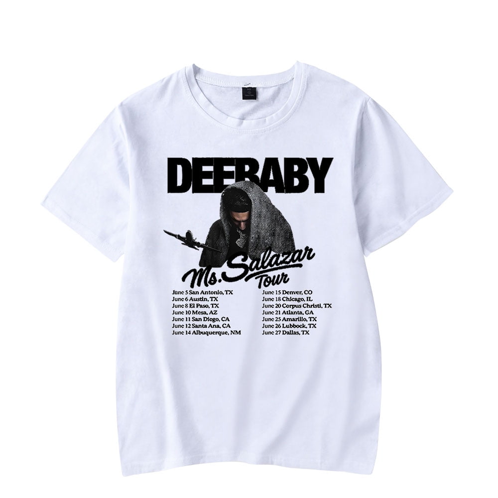 Bngkauyexdc Deebaby Ms Salazar Tour Merch T-Shirts Short Sleeve Tee ...