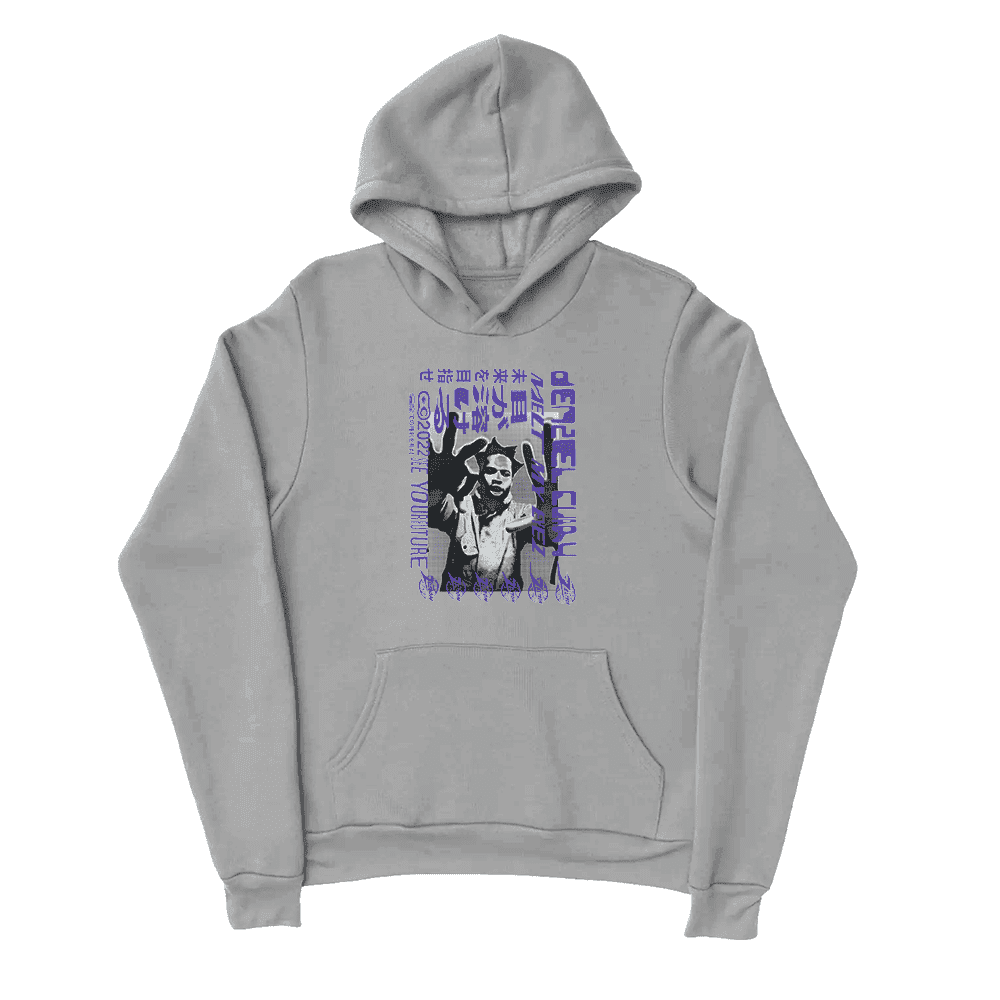 Bngkauyexdc Denzel Curry Merch Hoodie Melt My Eyes Tour Poster Printed ...