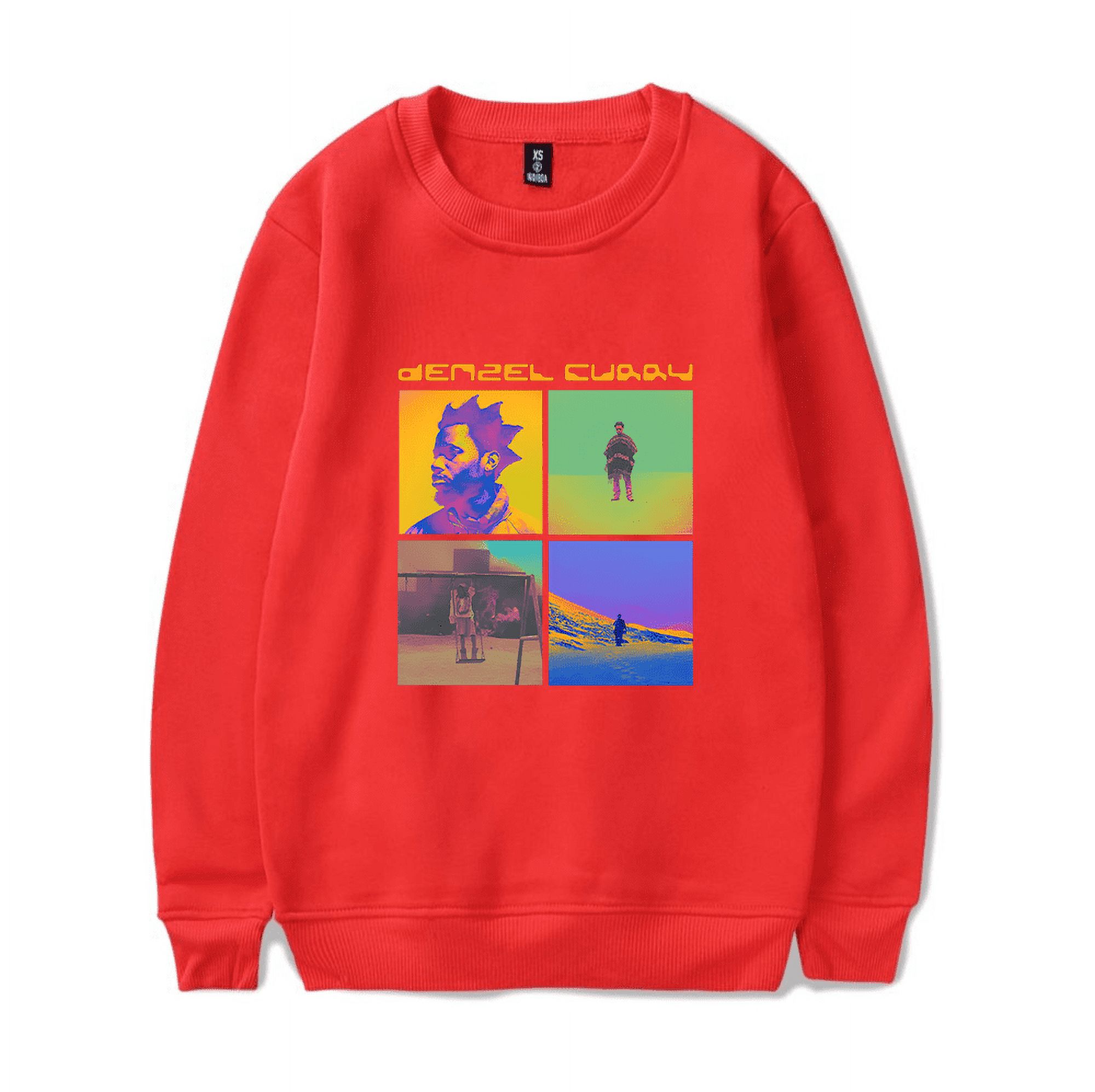 Bngkauyexdc Denzel Curry Merch Long Sleeve Sweatshirt Hoodie Walkin ...