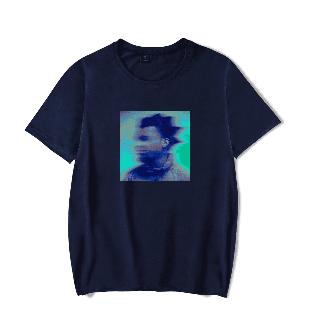 Bngkauyexdc Denzel Curry Merch T-Shirt Melt My Eyes Black Short Sleeve ...