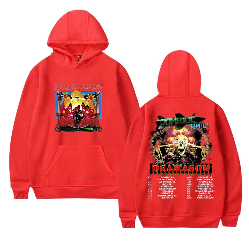 Bngkauyexdc OsamaSon Jump Out Tour 2025 Hoodie Long Sleeve Casual s ...