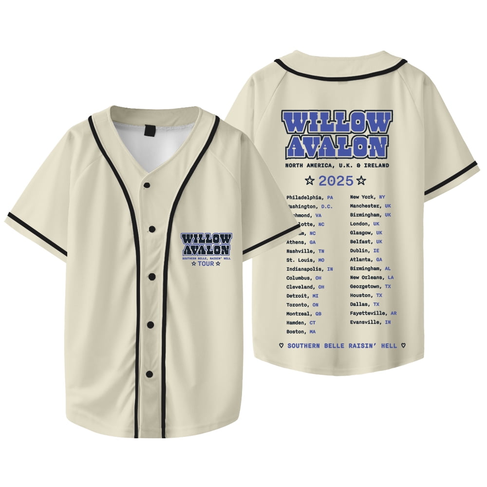 Bngkauyexdc Willow Avalon Southern Belle Raisin Hell Tour Tee style4 ...