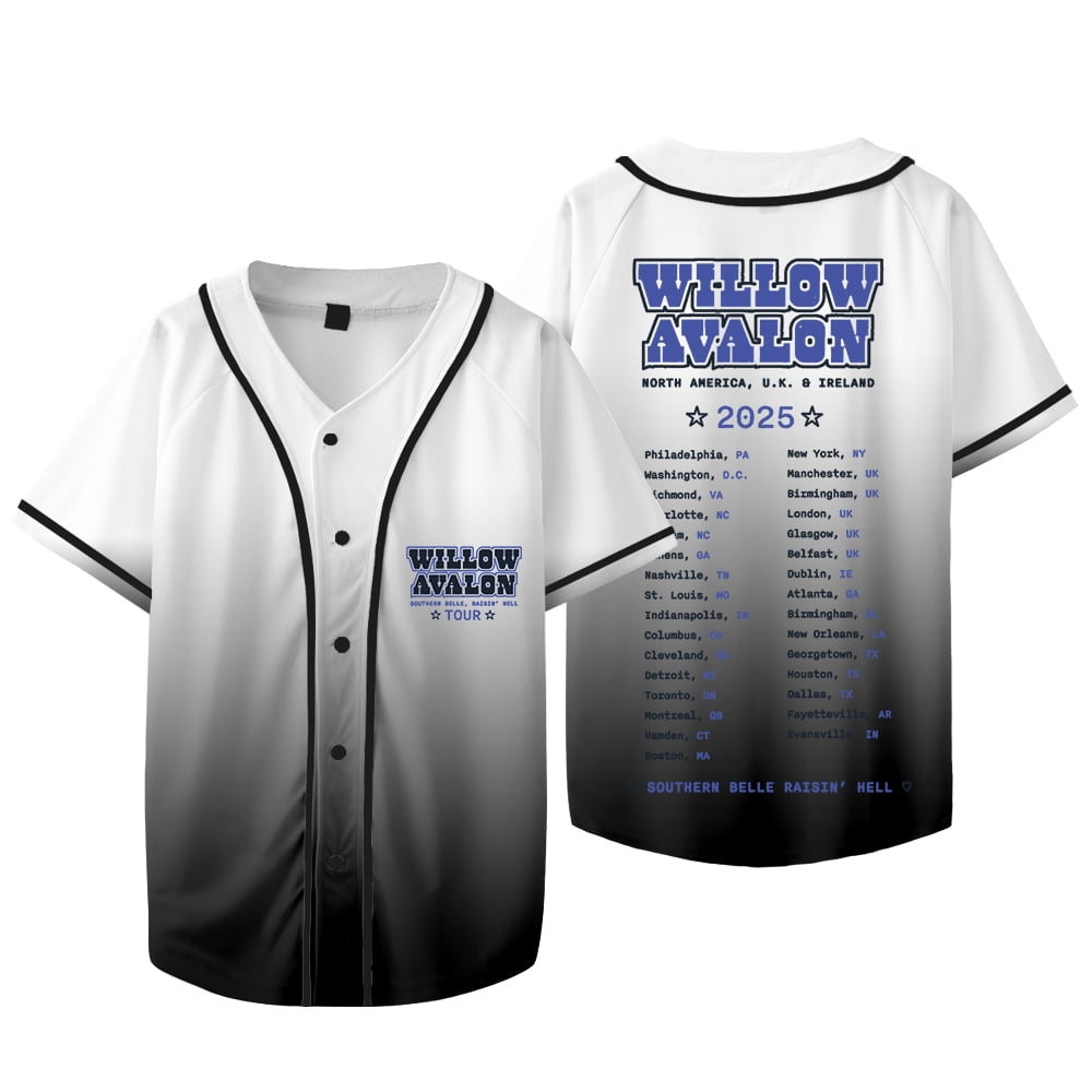 Bngkauyexdc Willow Avalon Southern Belle Raisin Hell Tour Tee style6 ...