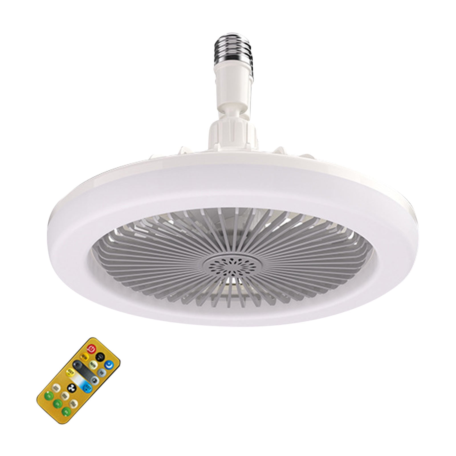 Bnnlsa Fans Ceiling Fan with Light Closed Thin Fan Light Ceiling Fan ...