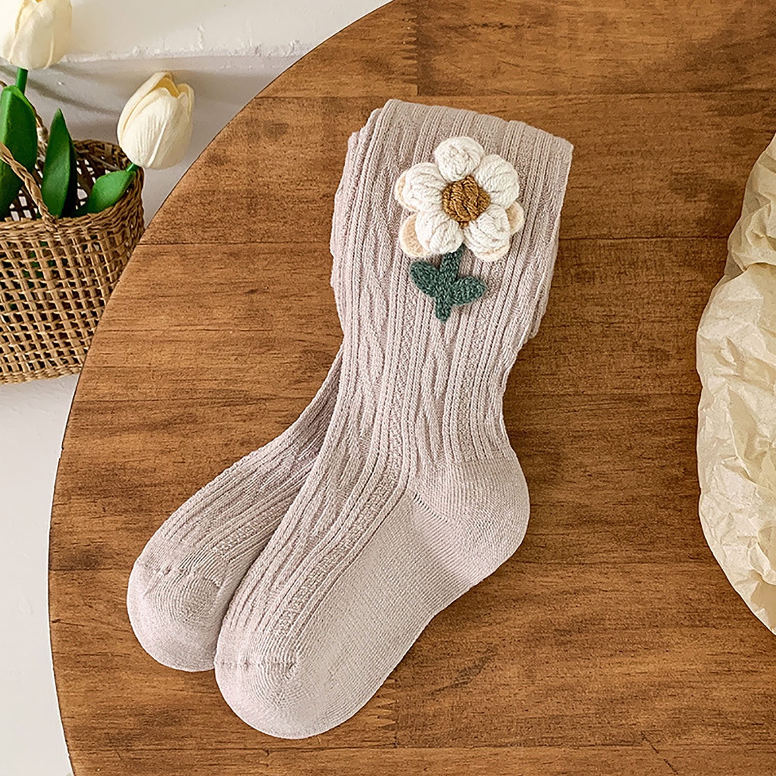 Bnwani 1PC Big Kid Pants Girls Girls Kids Elastic Tights Child's Warm ...