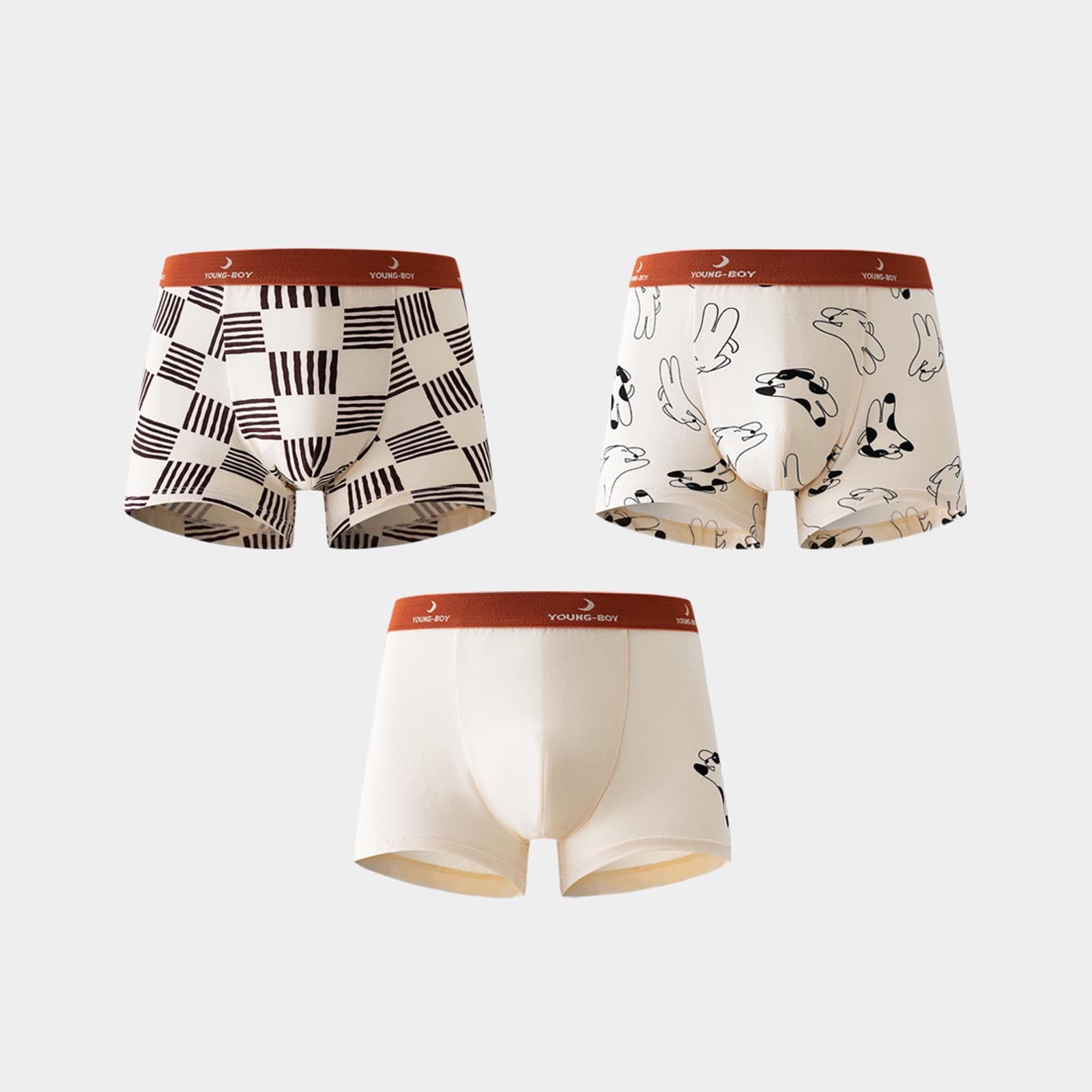 Bnwani Boys Underwear Summer Boxers Thin Comfortable Breathable ...