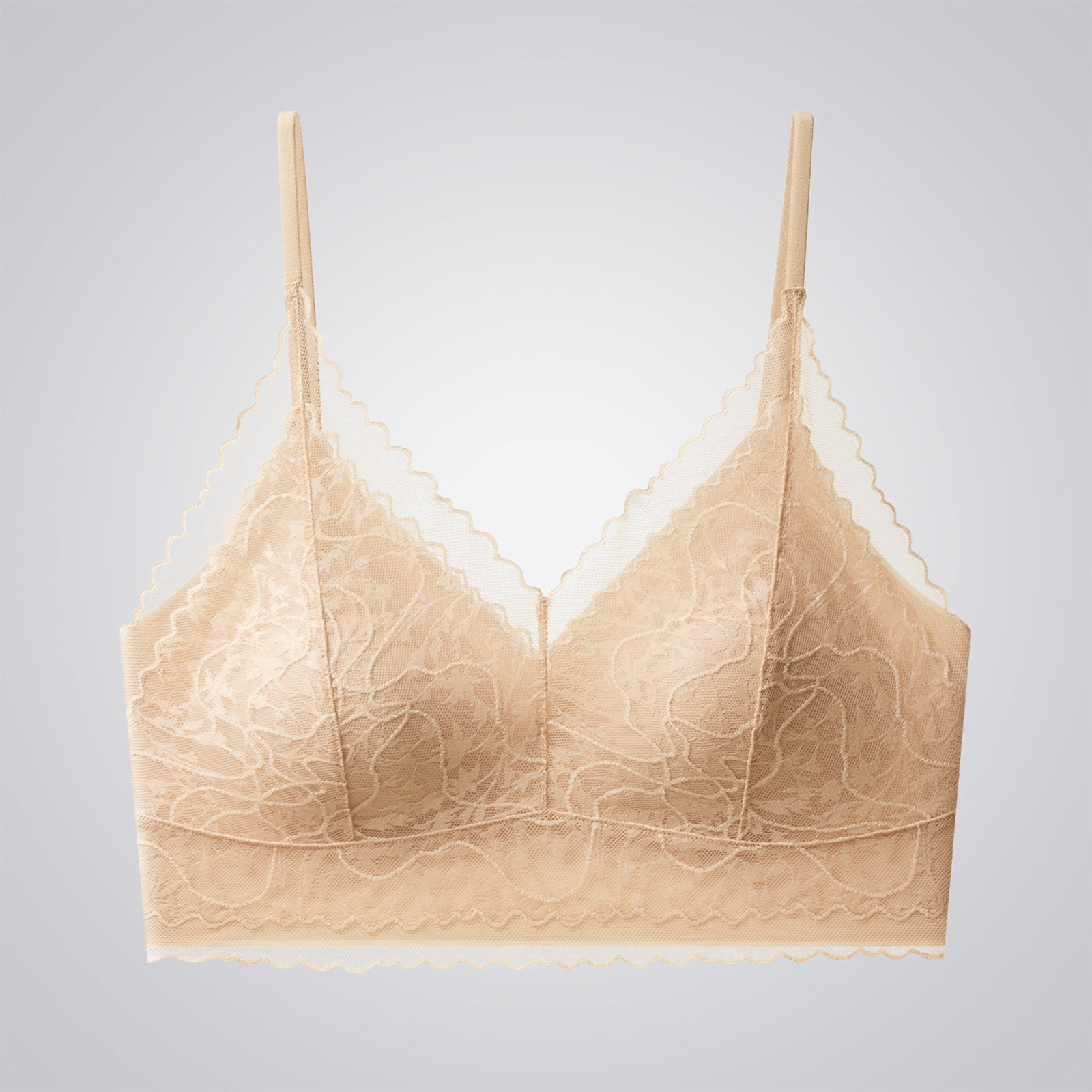 Bnwani Bras for Women No Underwire,Women's Bras,Push-Up,Lace,Adjustable ...