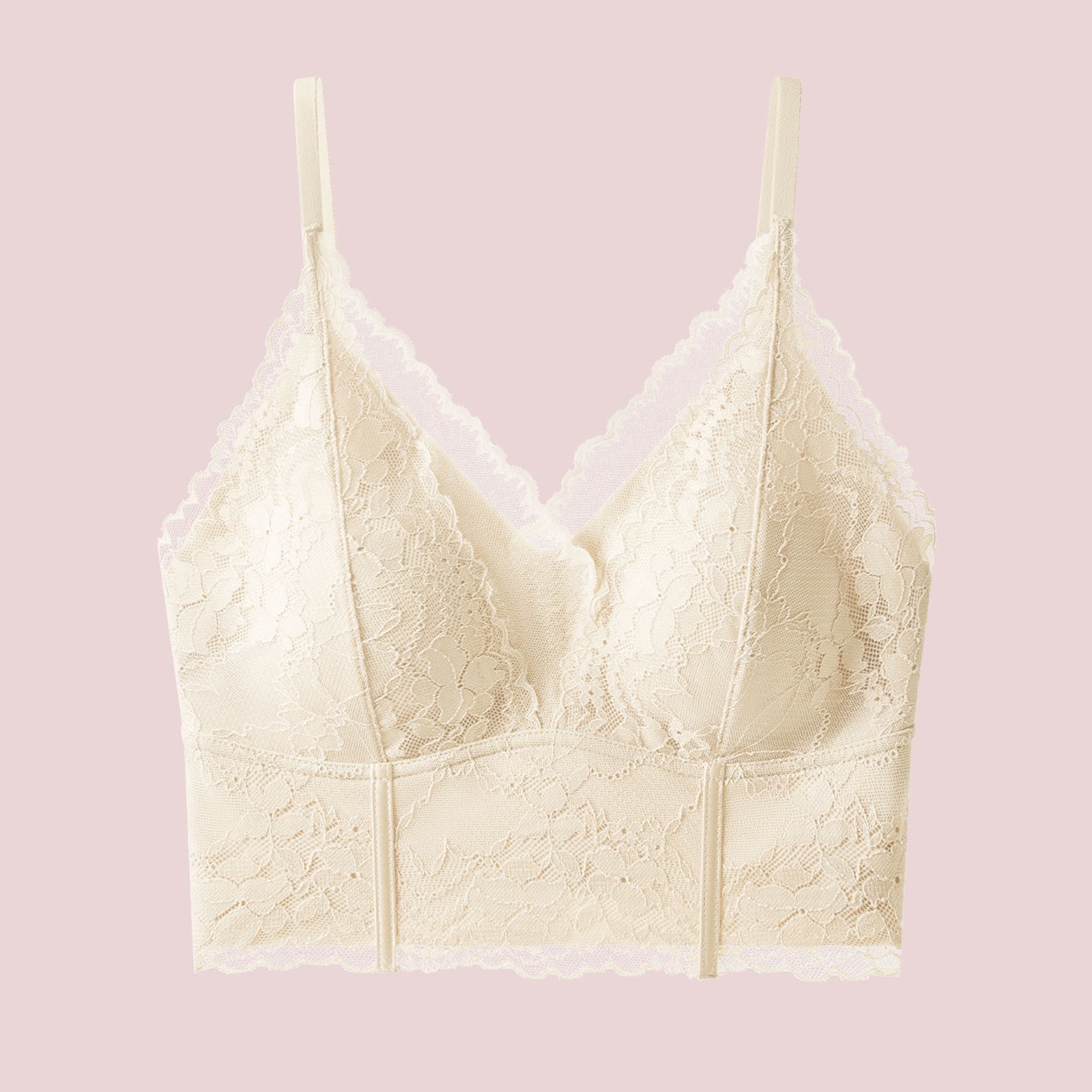 Bnwani Bras for Women No Underwire,Women's Bras,Push-Up,Lace,Adjustable ...