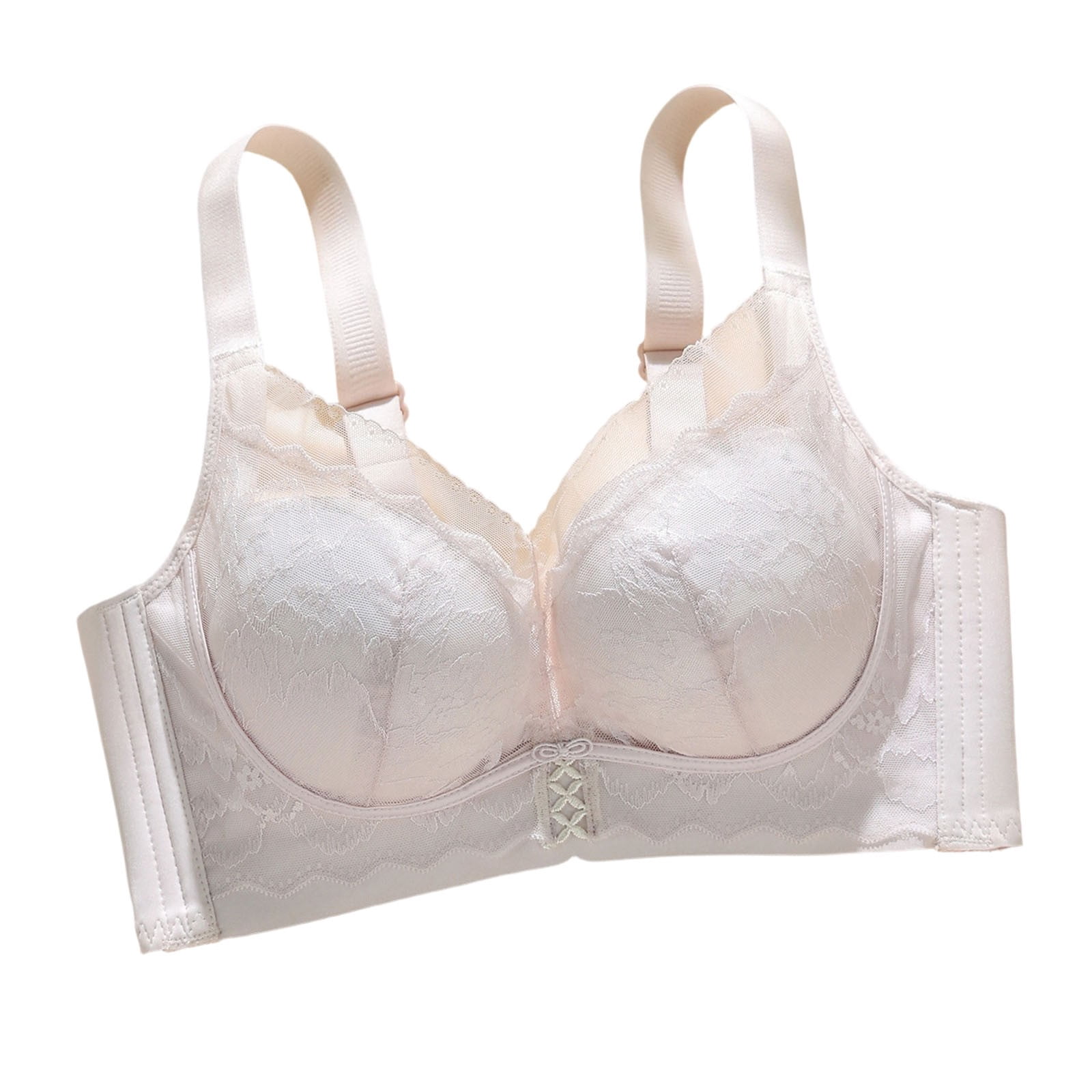 Bnwani Bras for Women No Underwire,Women's Bras,Push-Up,Lace,Adjustable ...