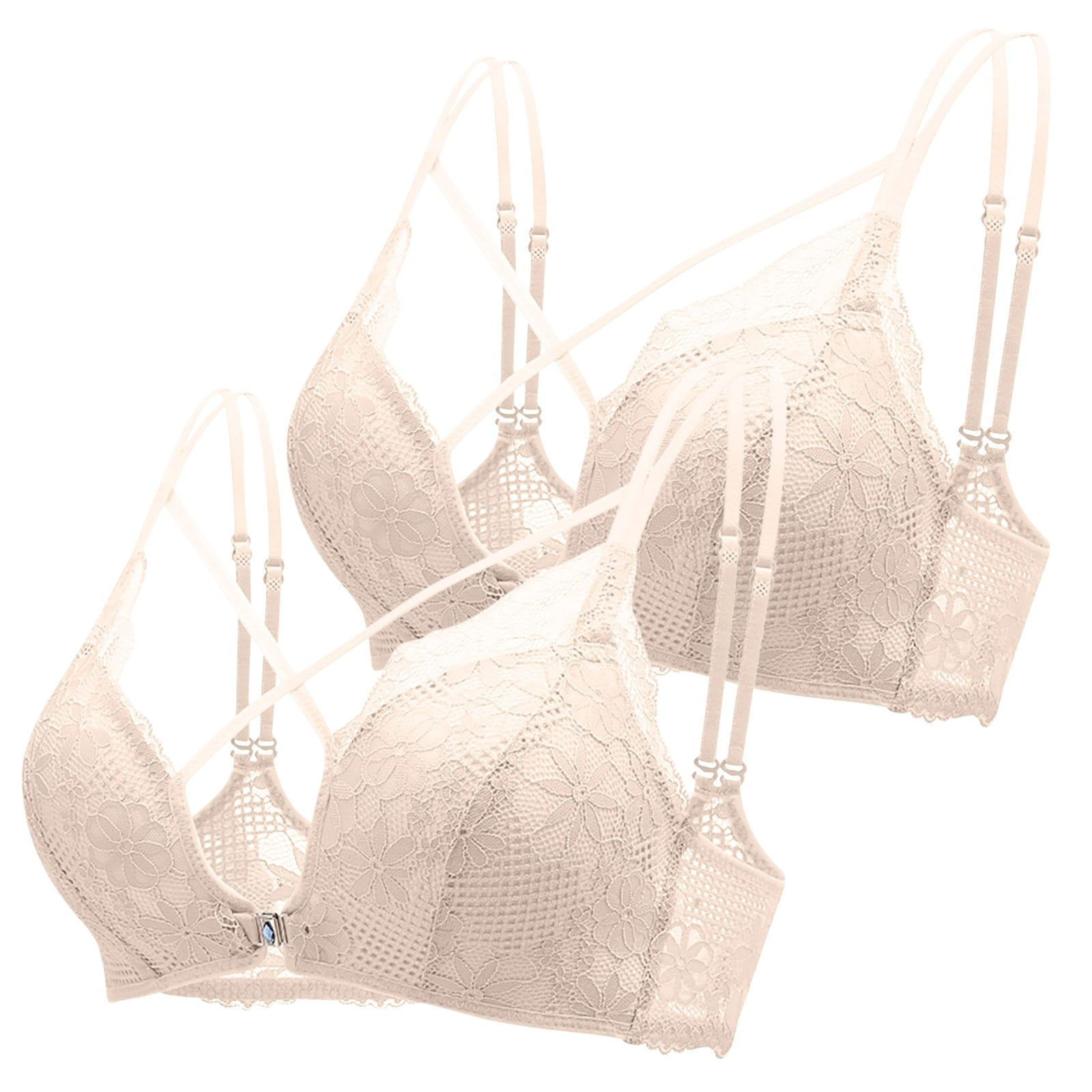 Bnwani Comfortable Bras for Women Bralette Sexy Lace Lingerie For Girls ...