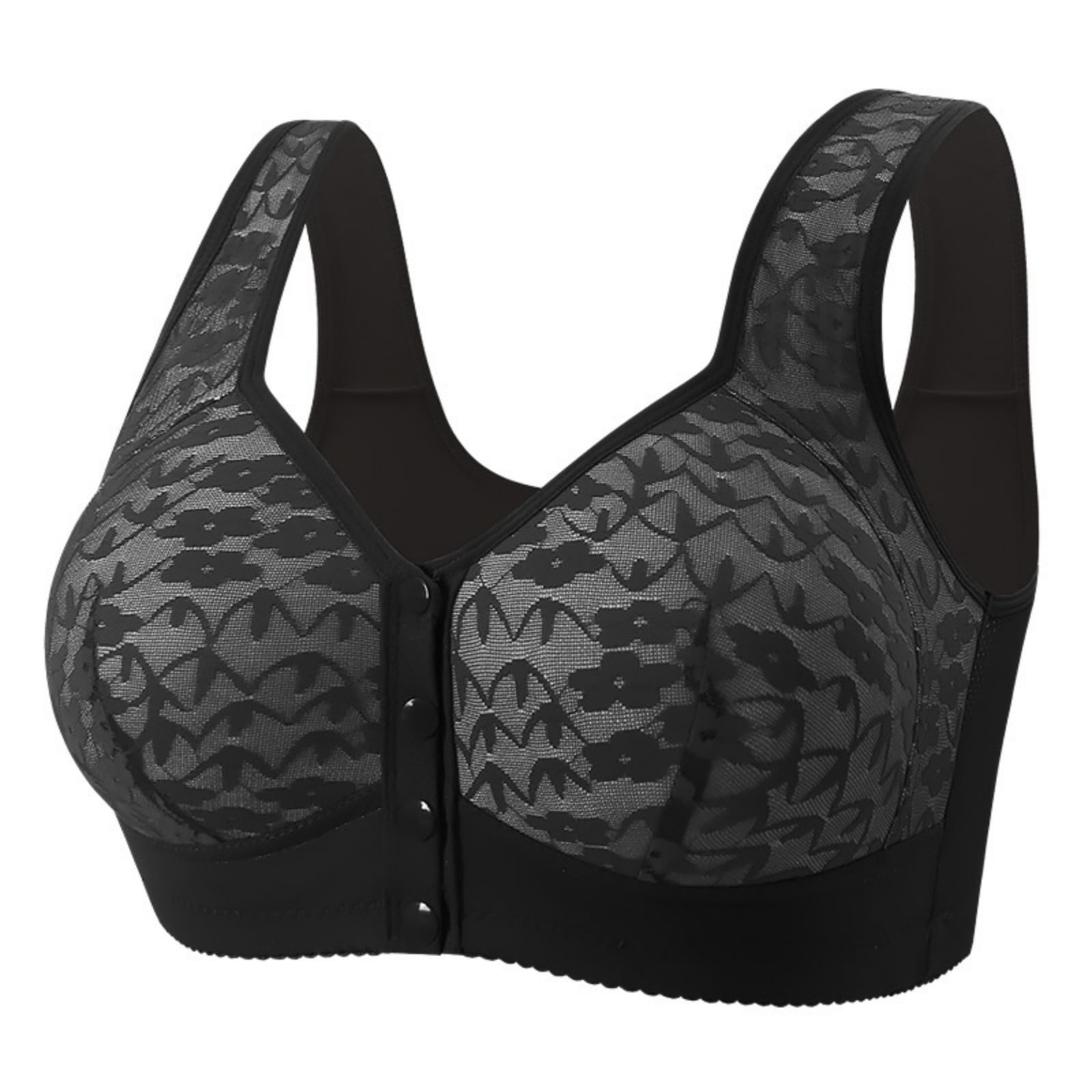 Bnwani Front Closure Bras for Women,Womens Bras,Breathable,Lace,Push-Up ...