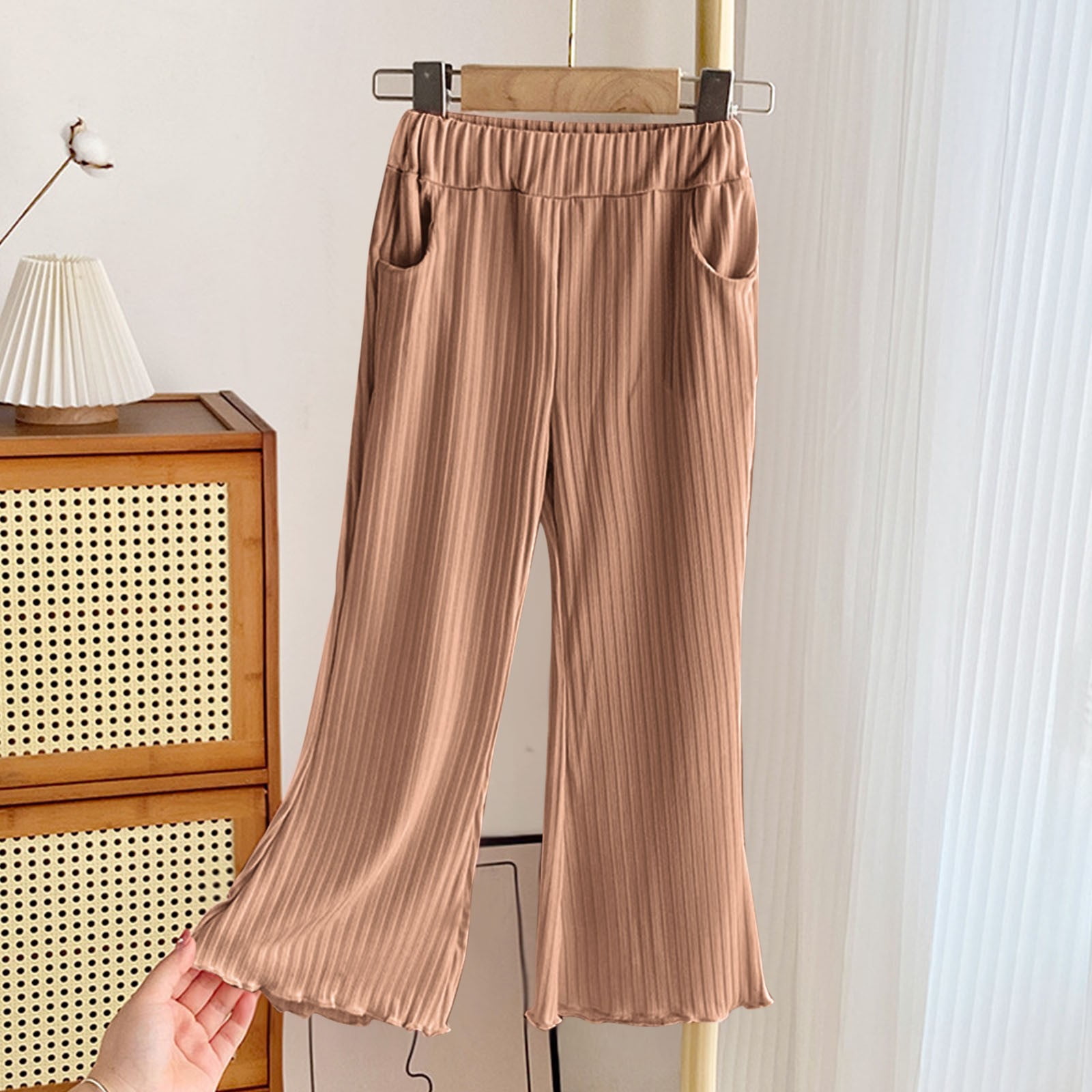 Bnwani Girls Training Pants for Girls Outside Long Casual Outerwear ...