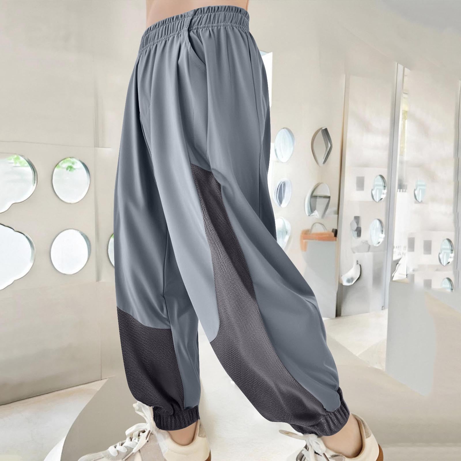 Bnwani Kids Cargo Pants Baggy Work Long Loose Cargo Cute Solid Botton ...